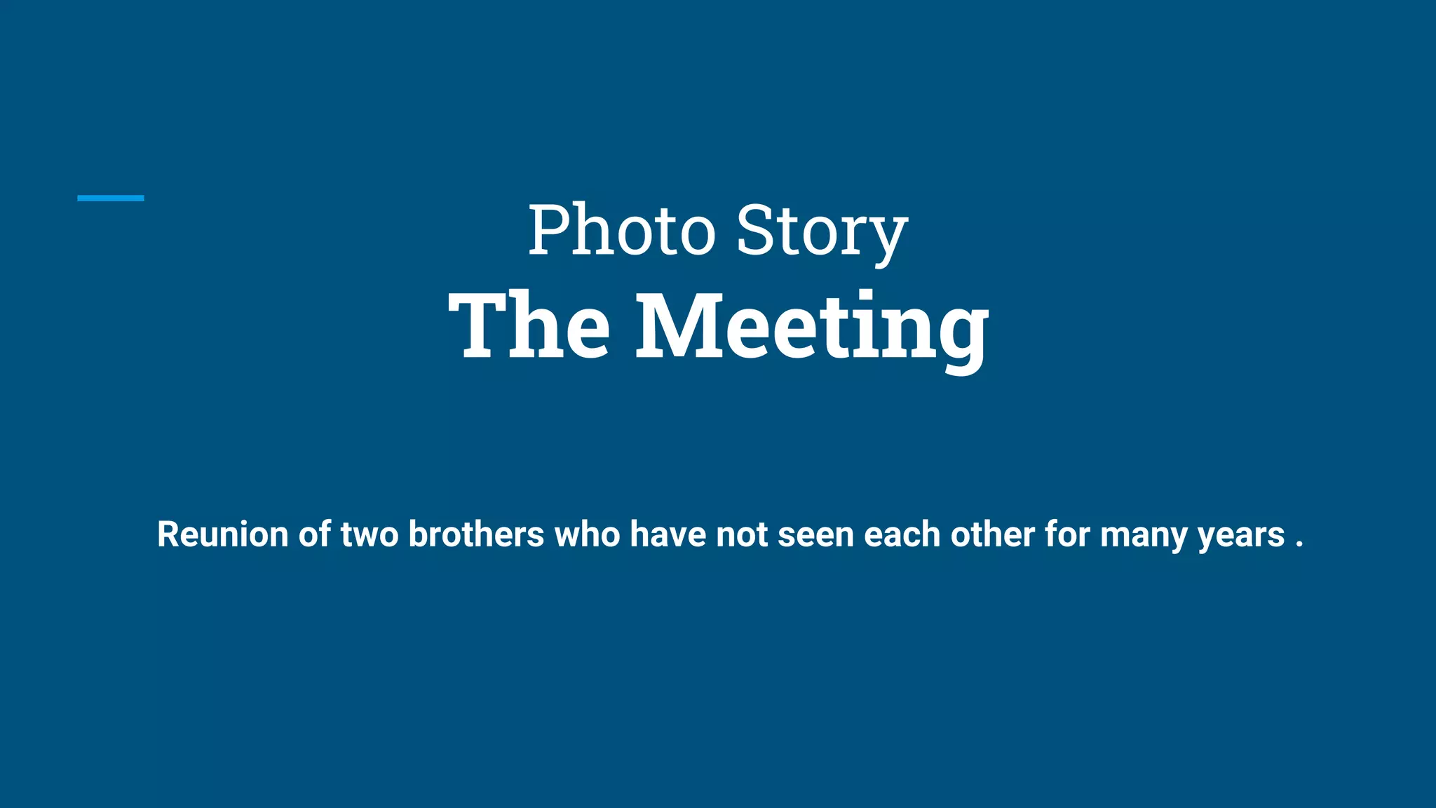 Photo Story Assignment 1 | PPTX