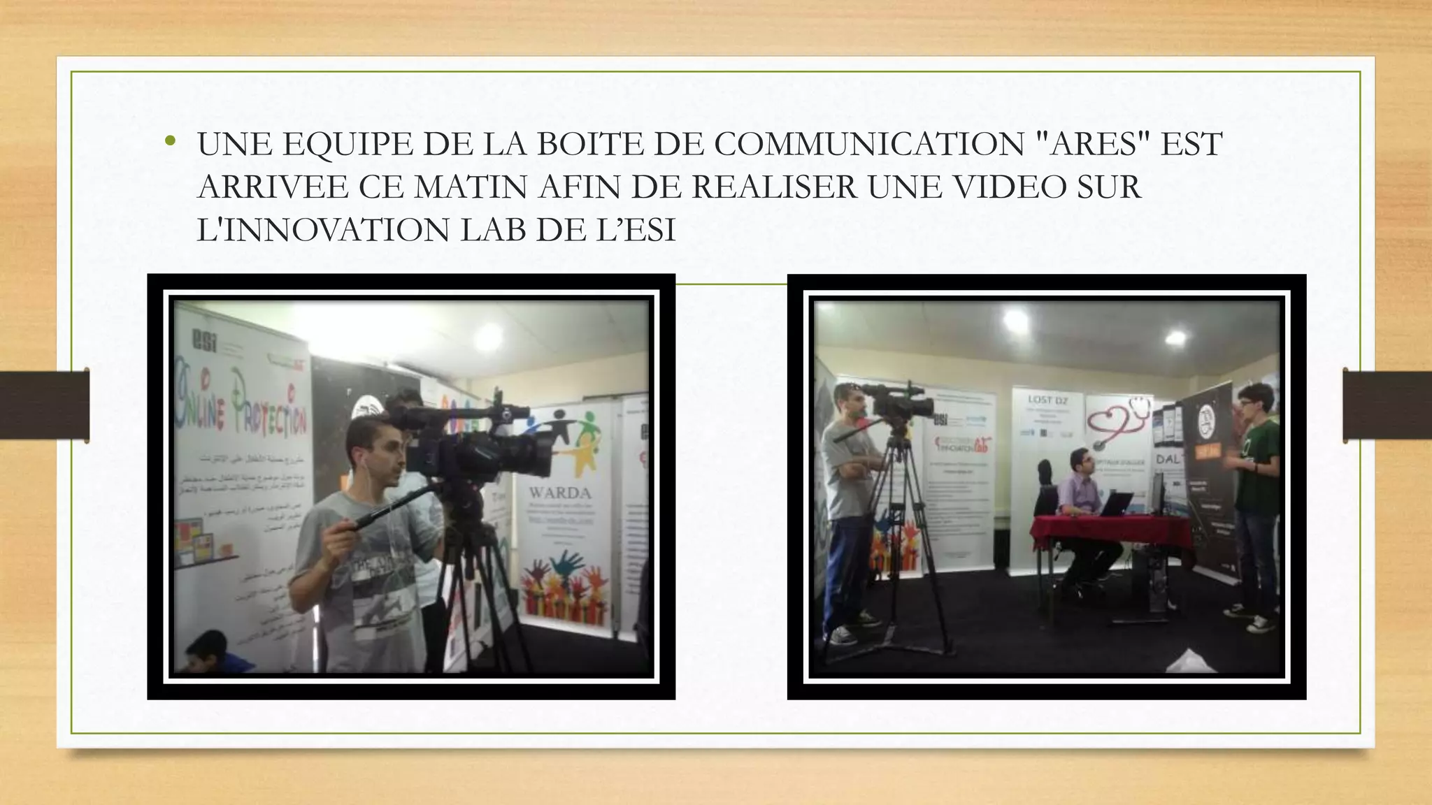 Photos tournage mardi_innovation lab 2016 | PPT