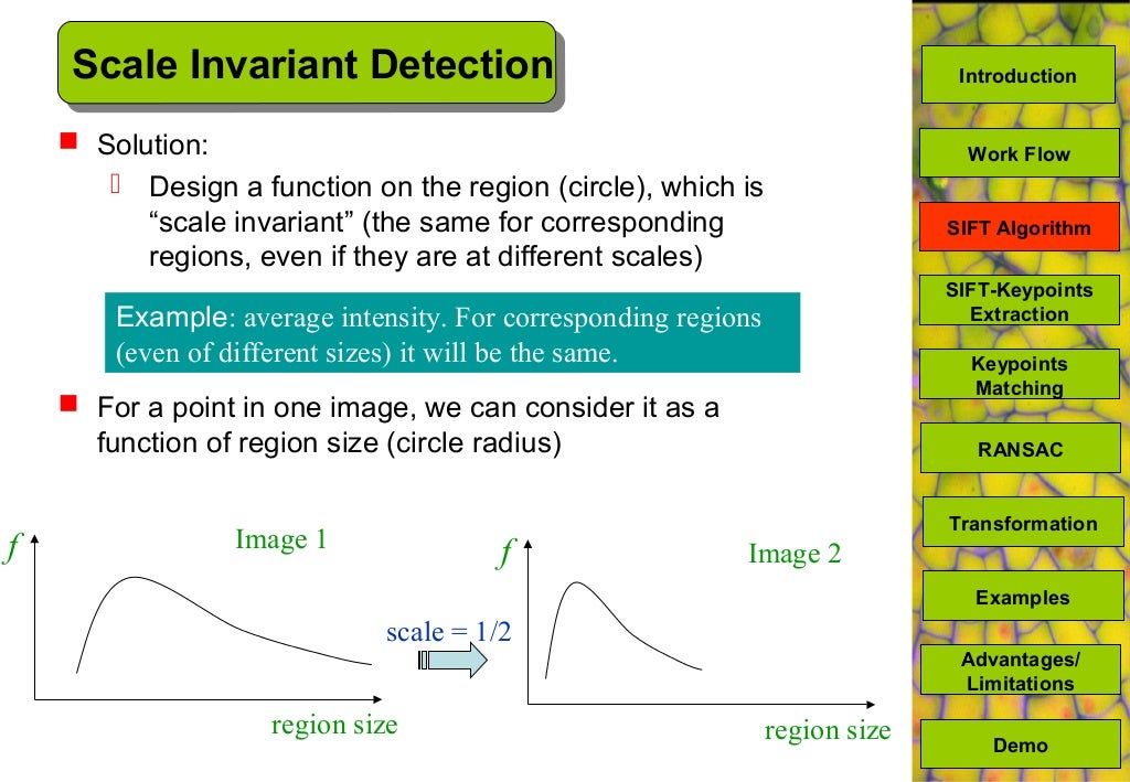 Feature Matching Using Sift Algorithm