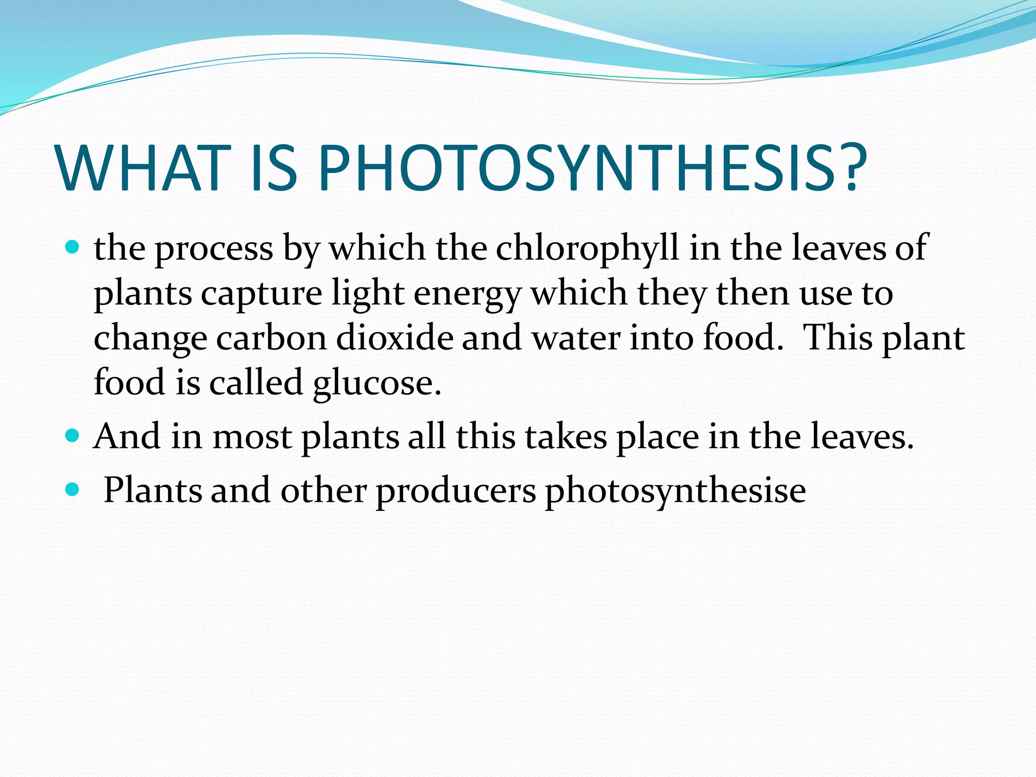 photosynthesis and respiration | PPTX