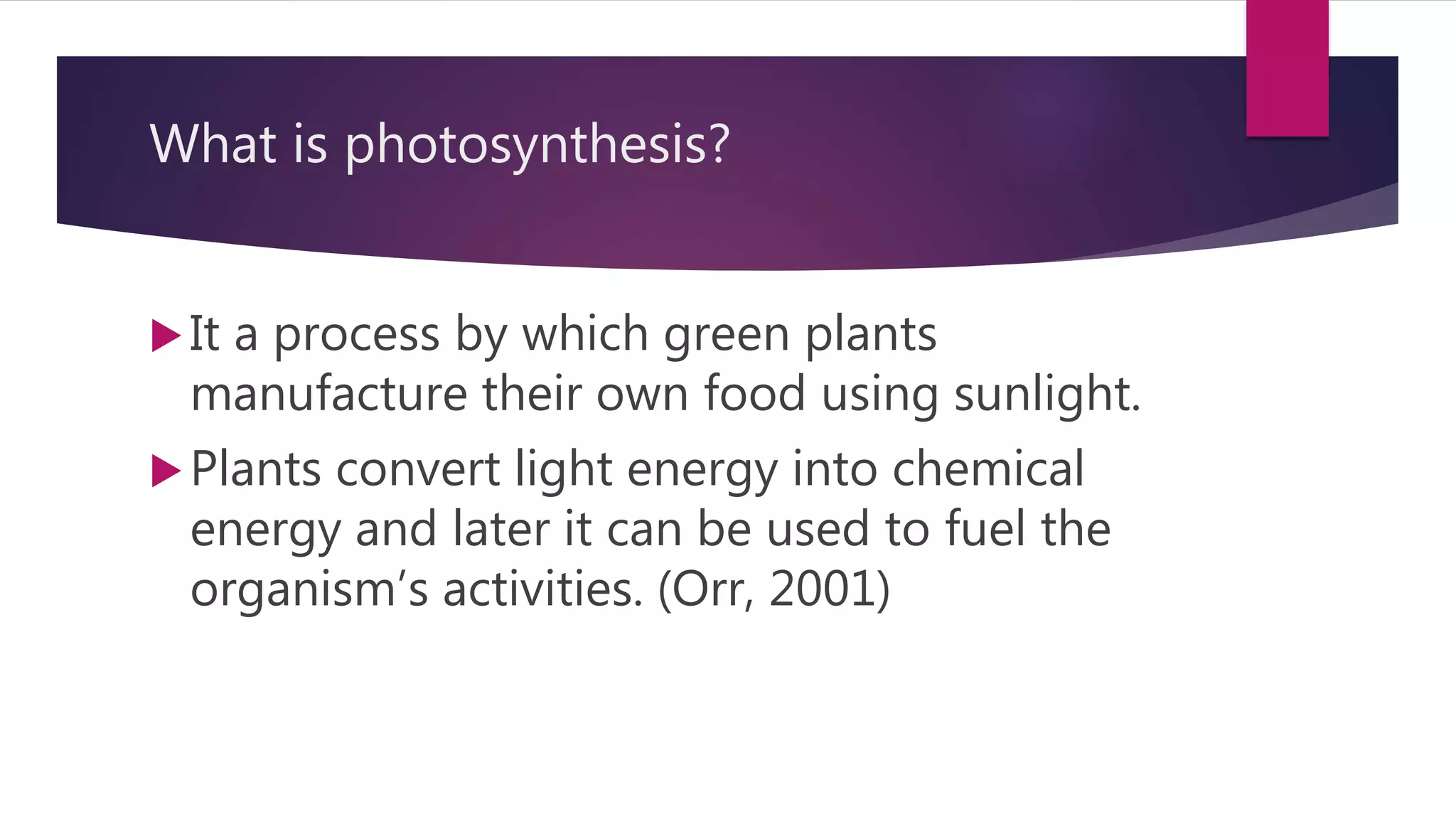 Photosynthesis | PPT