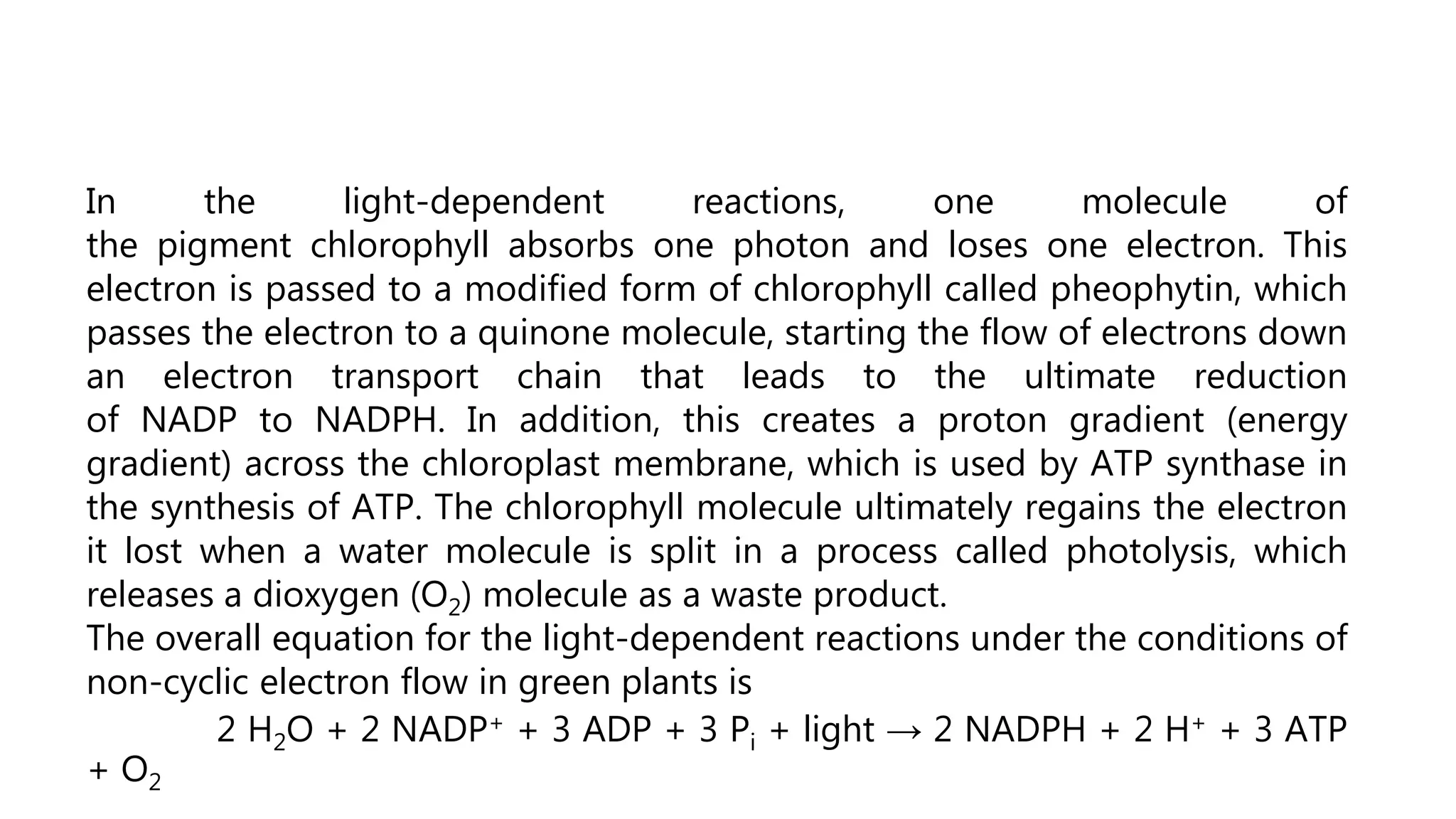 Photosynthesis | PPTX | Chemistry | Science