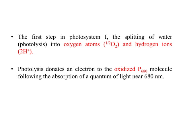 Photosynthesis light reaction and dark reaction | PPTX | Chemistry ...