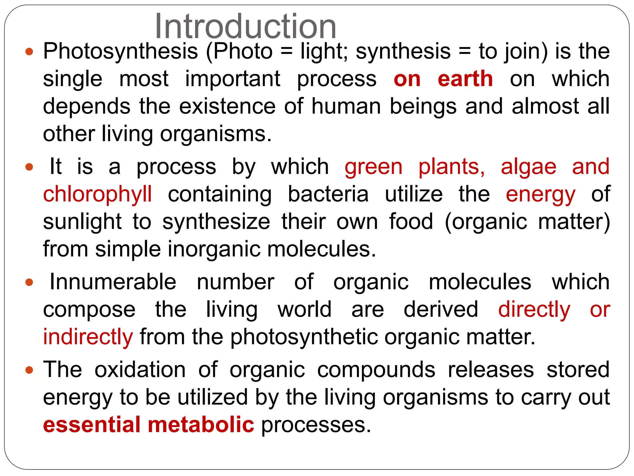 Photosynthesis | PPTX