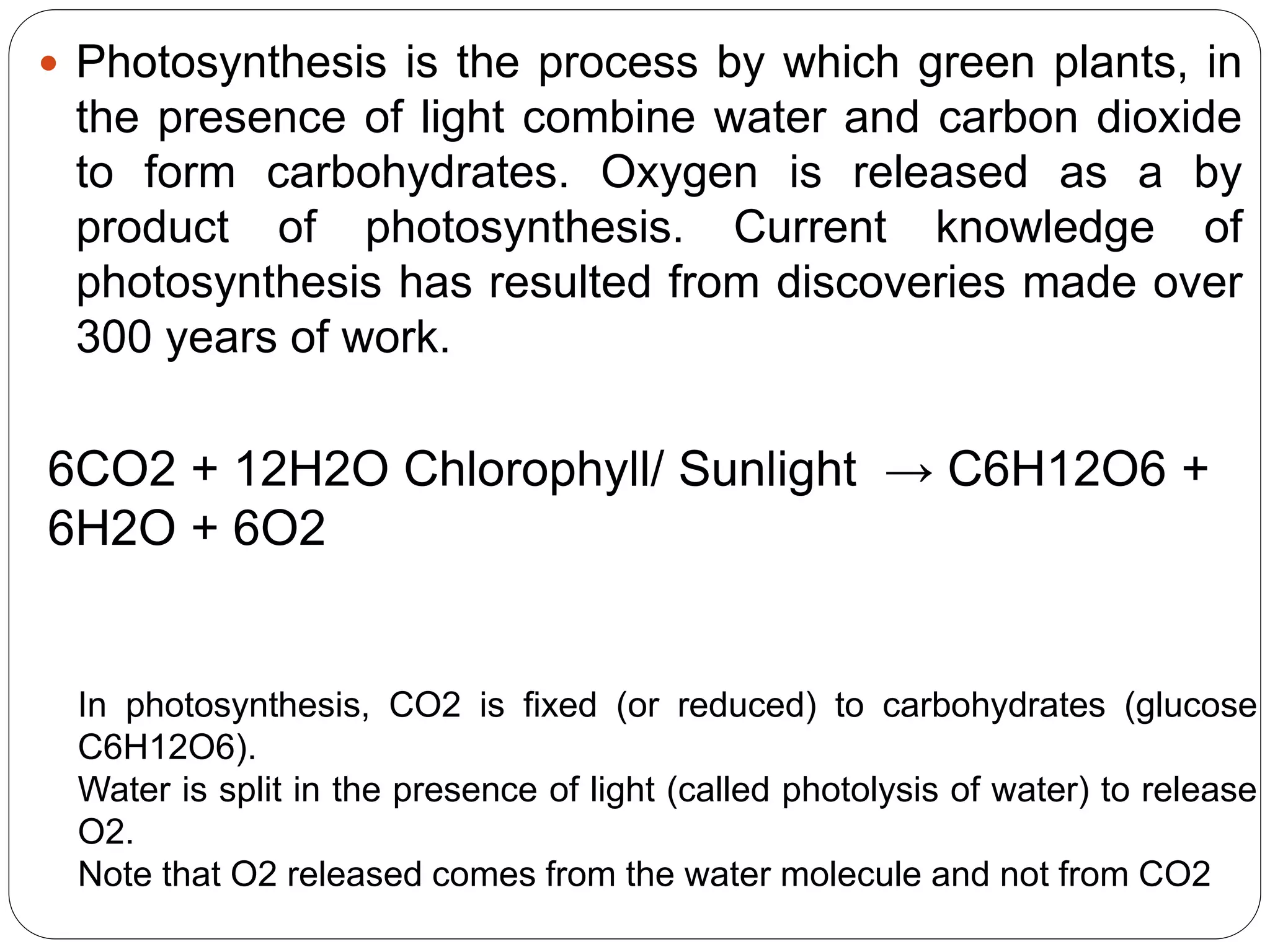 Photosynthesis | PPTX