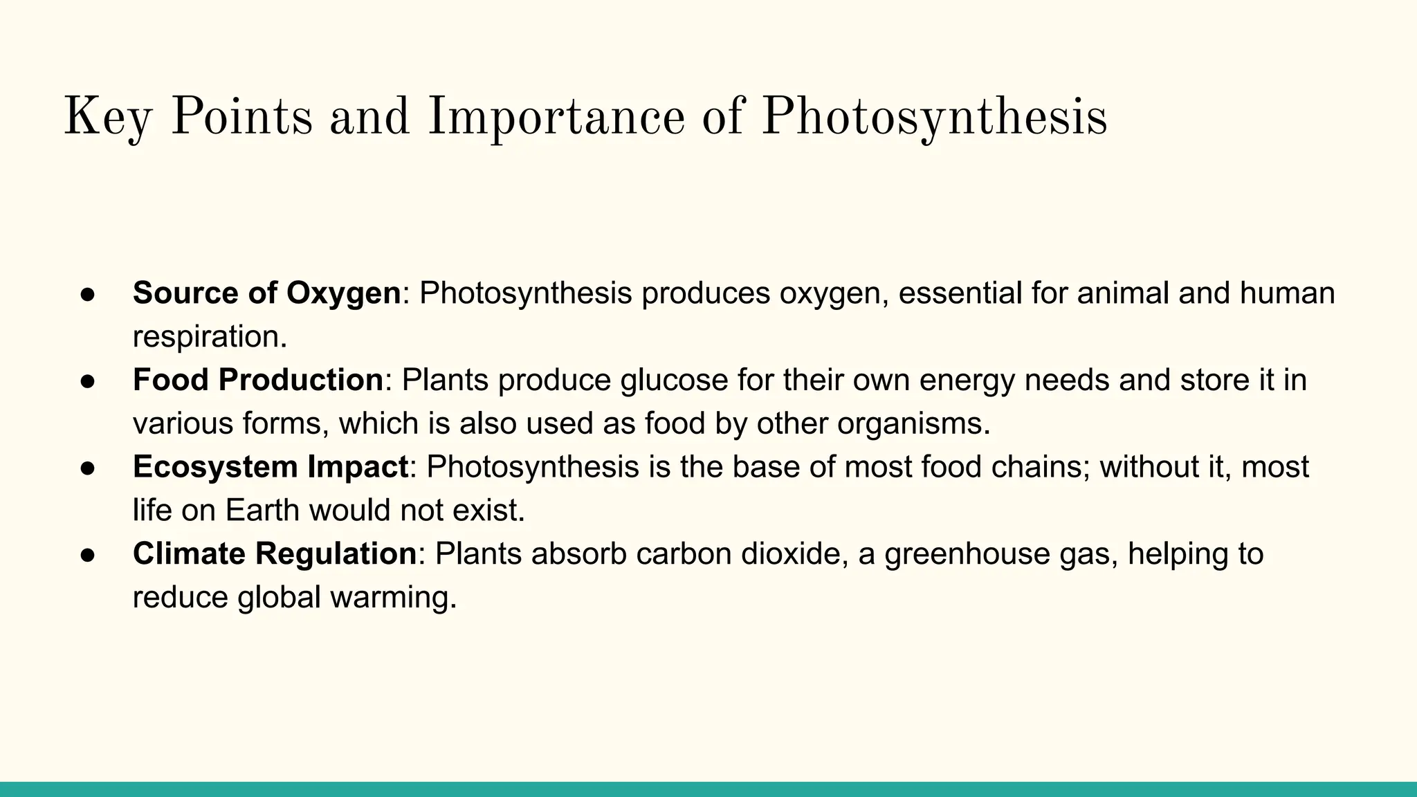 8th Grade Science: Photosynthesis Slides | PDF