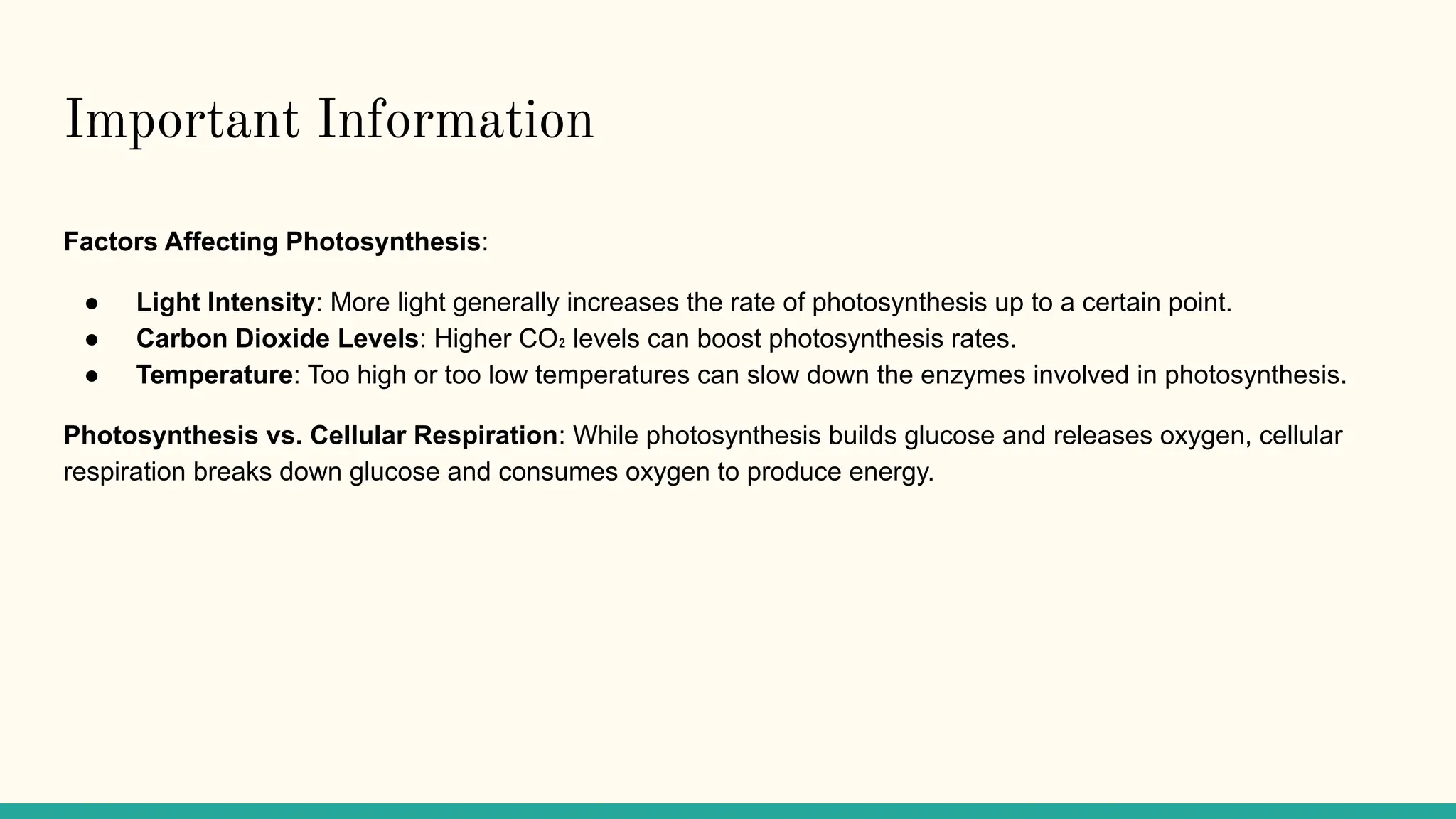 8th Grade Science: Photosynthesis Slides | PDF