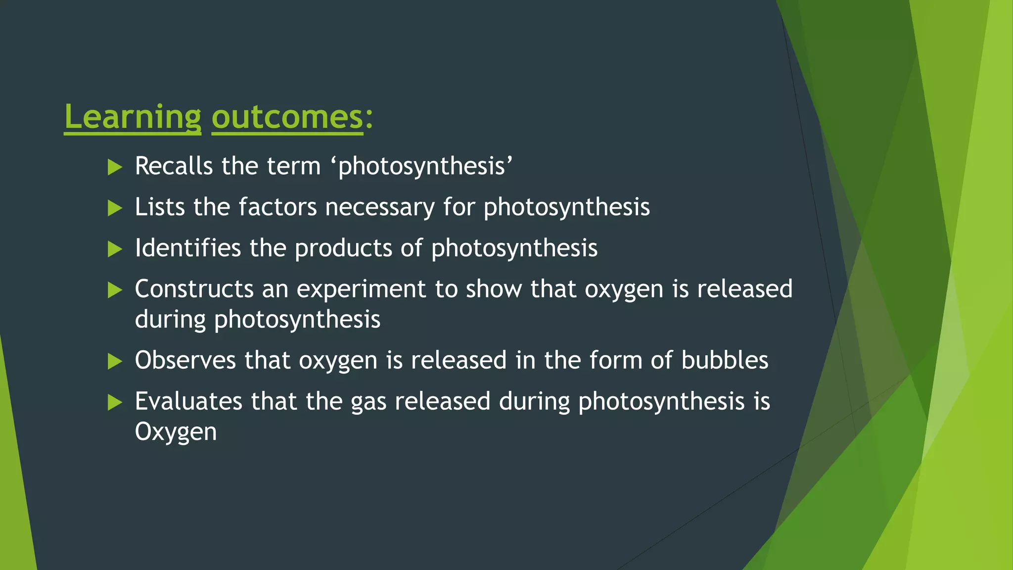 5 E Model lesson plan in biology- Photosynthesis | PPTX