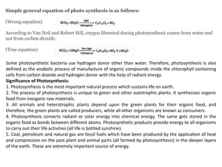 Photosynthesis Part A | PPTX