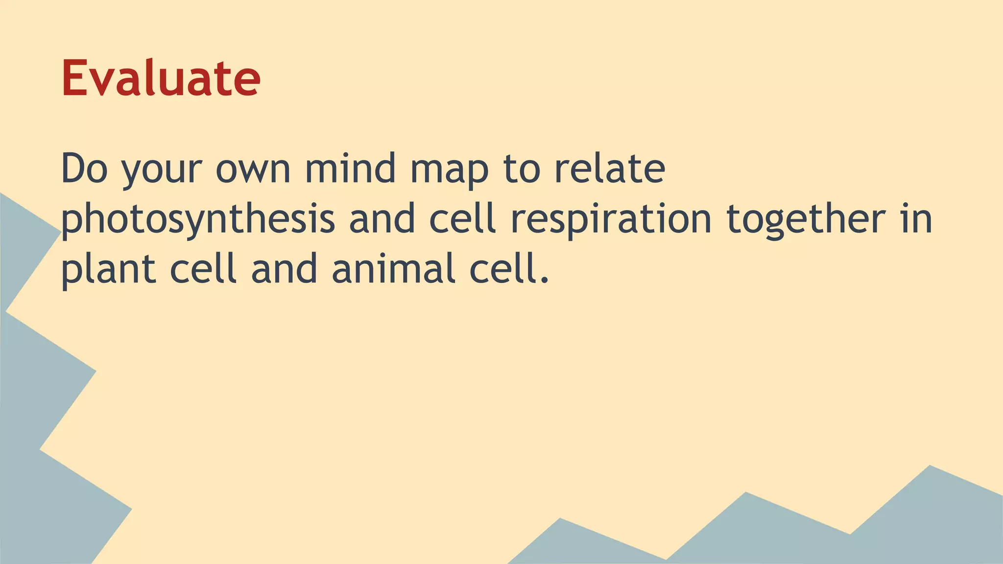Photosynthesis and cell respiration | PPTX