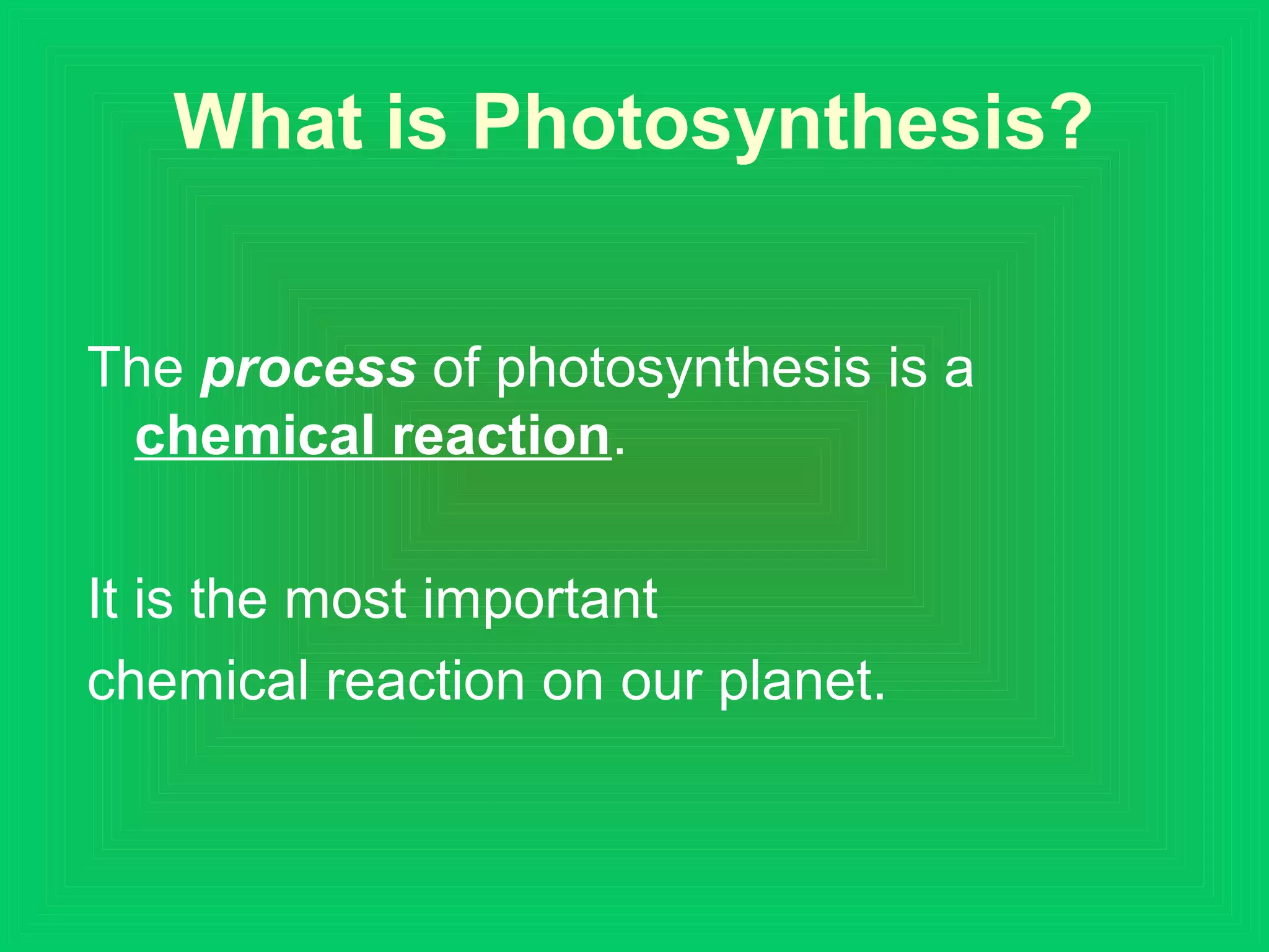Photosynthesis and Cellular Respiration | PPT