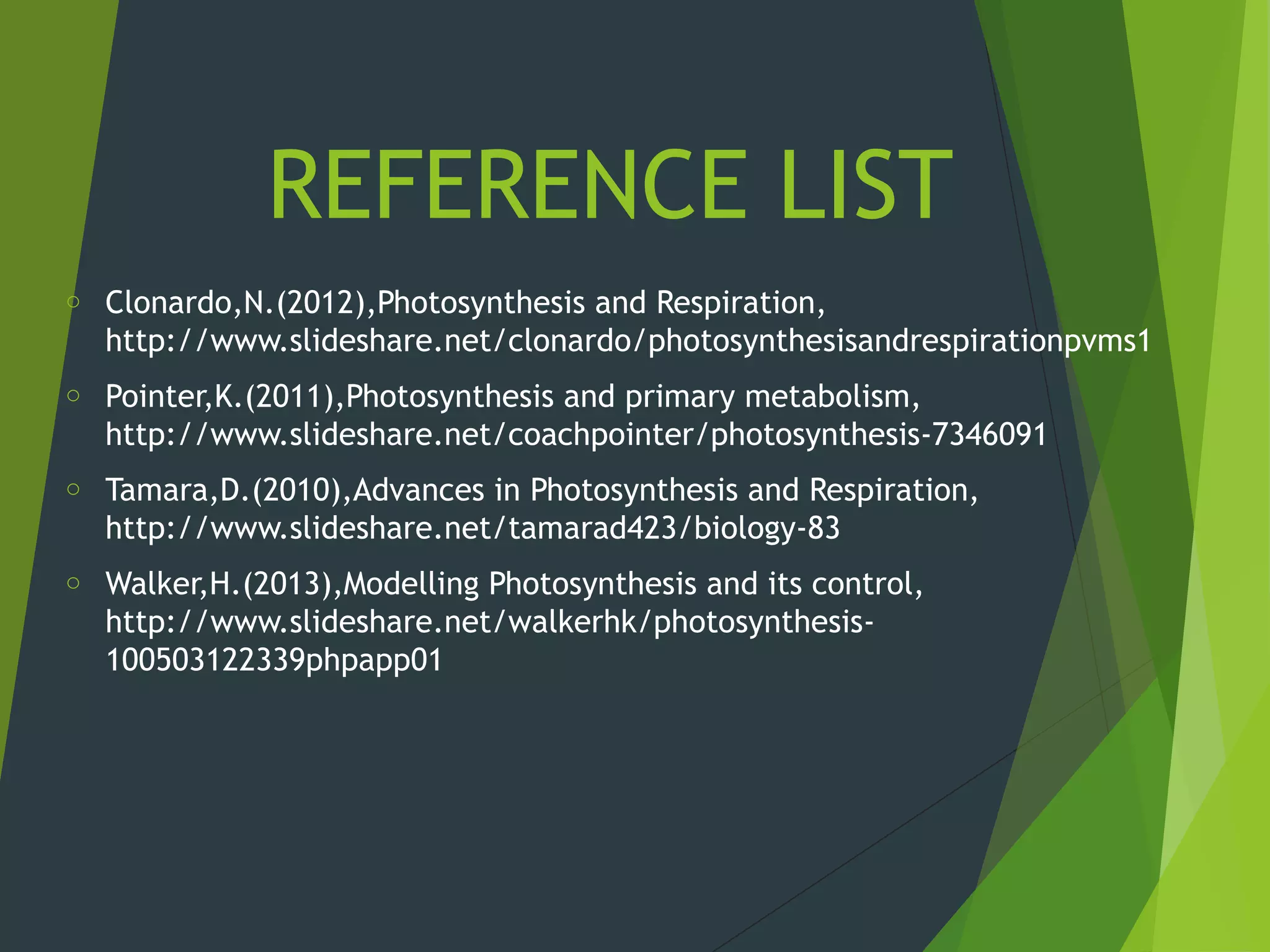 Photosynthesis and respiration powerpoints | PPT