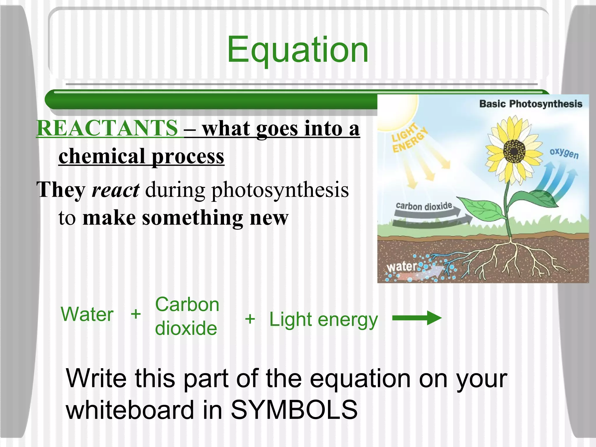 Photosynthesis introduction for Advanced Biology 9th grade | PPT