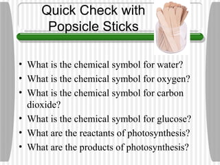 Photosynthesis introduction for Advanced Biology 9th grade | PPT