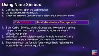 Photosynthesis 2018 Nano Simbox | PPTX