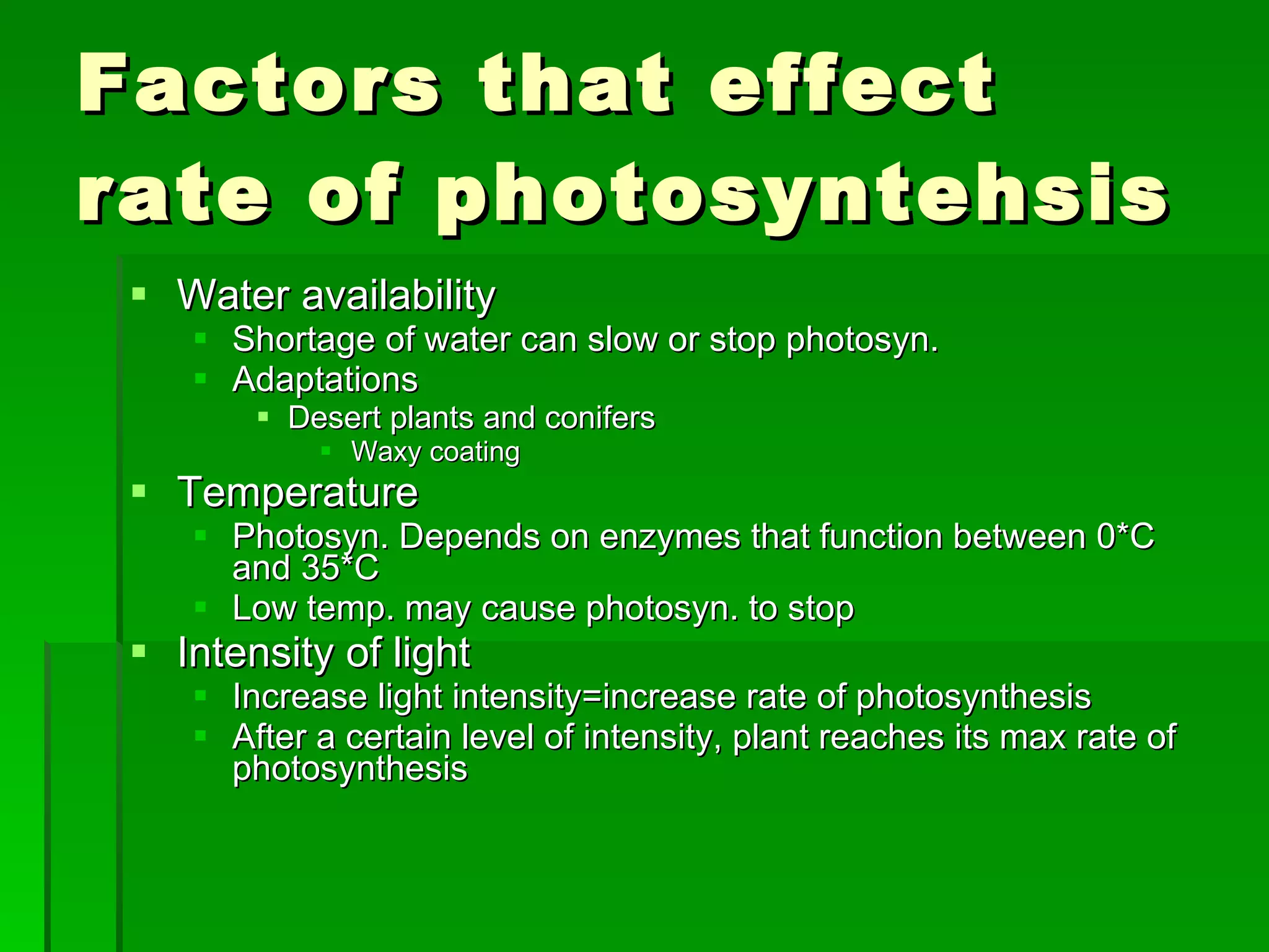 Photosynthesis part 2 | PPT