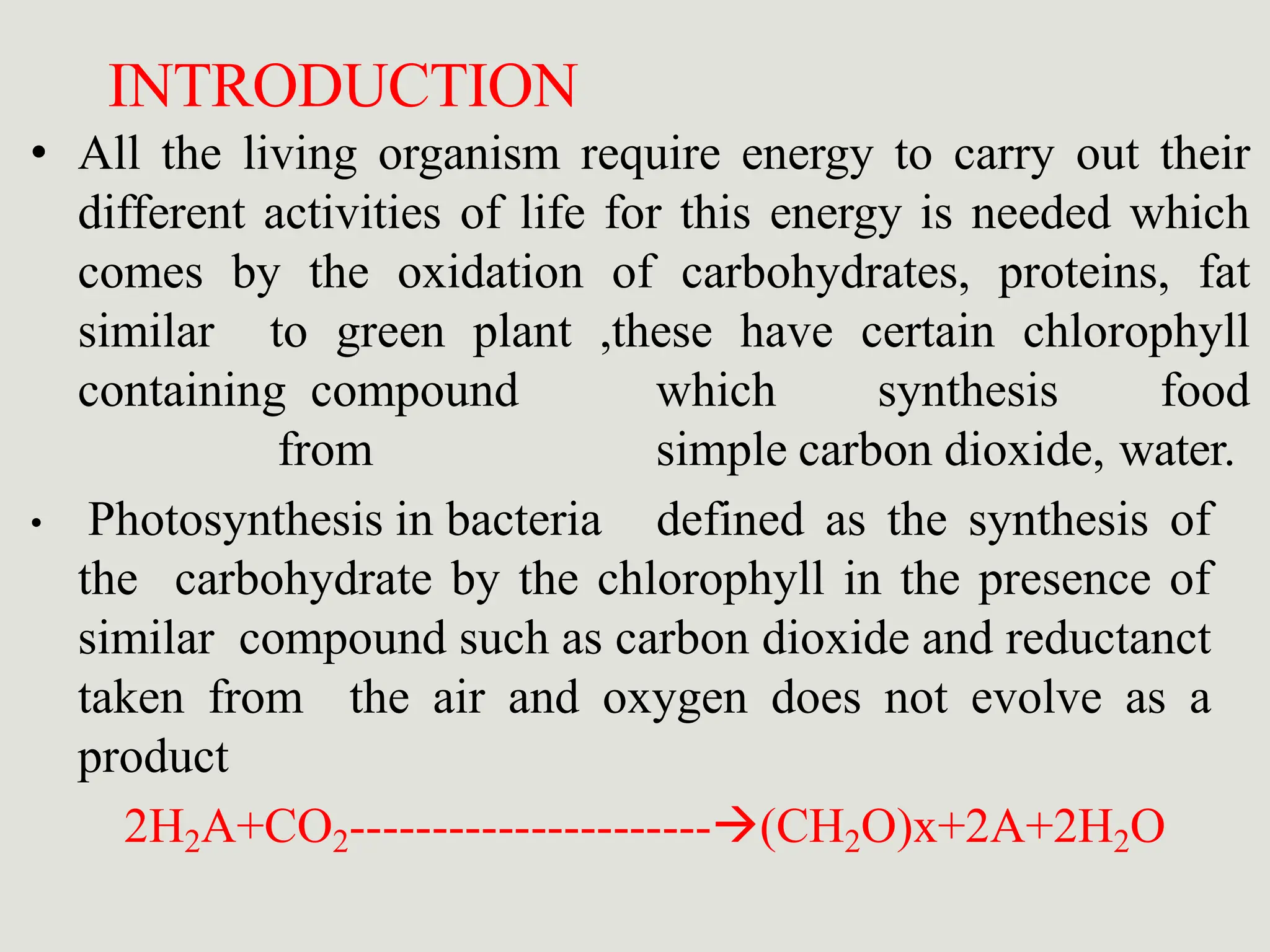 PHOTOSYNTHETIC BACTERIA (OXYGENIC AND ANOXYGENIC) | PPTX