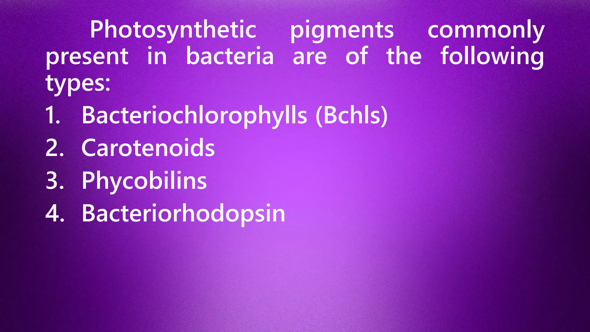 Photosynthetic Pigments in bacteria.pdf