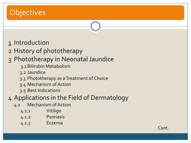 Phototherapy | PPSX | Skin and Dermatology | Diseases and Conditions