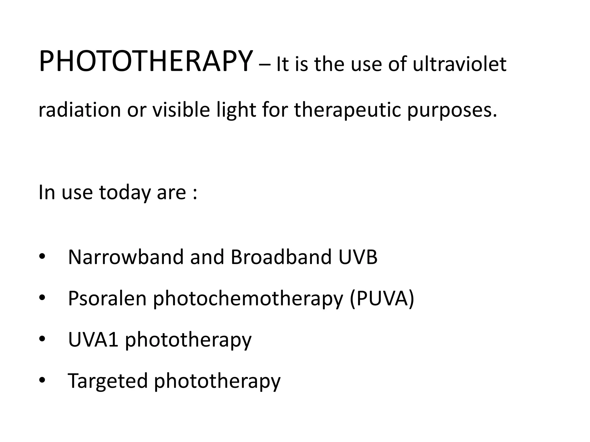 Phototherapy | PPTX