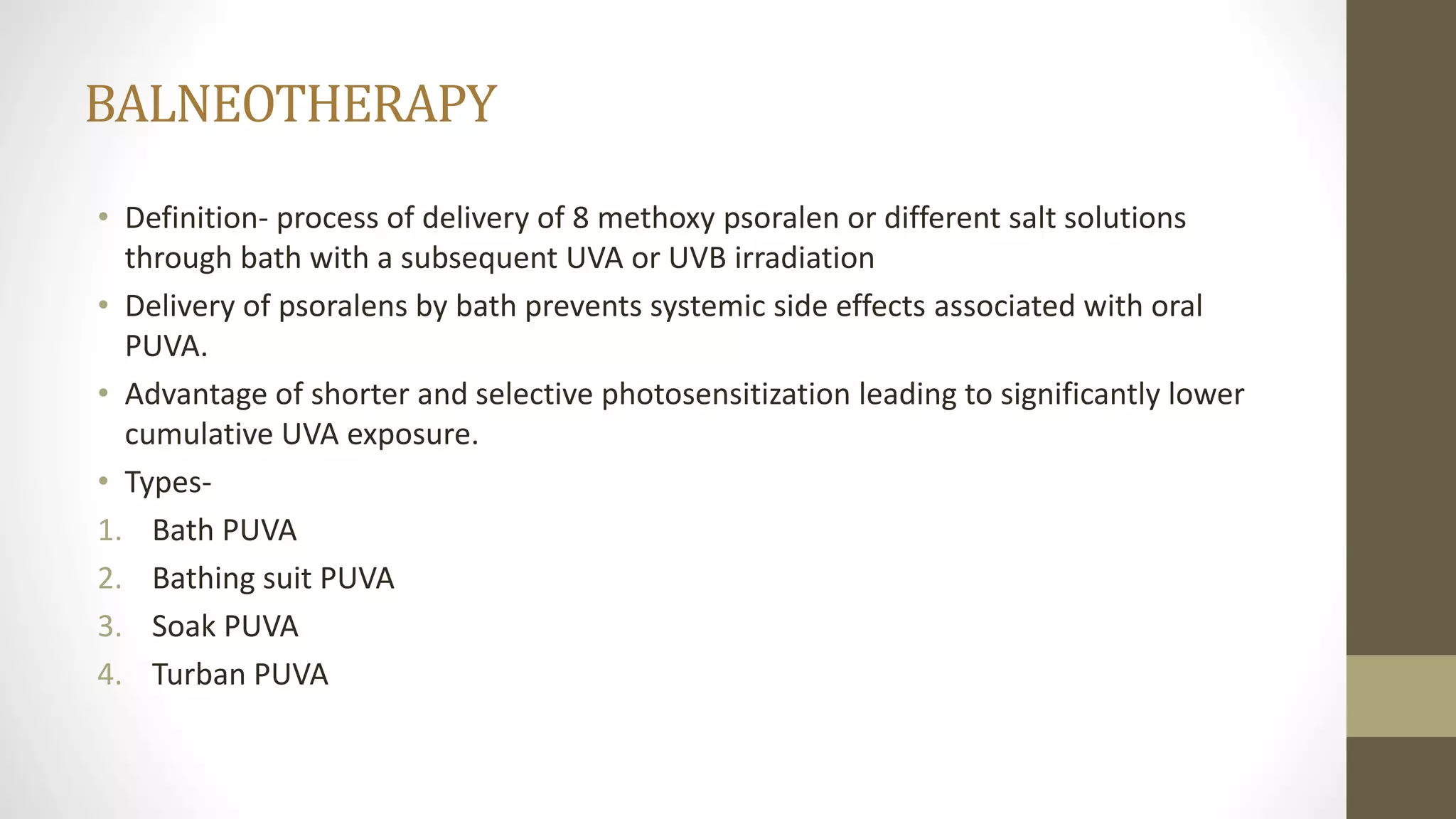 Phototherapy in Dermatology. | PPTX