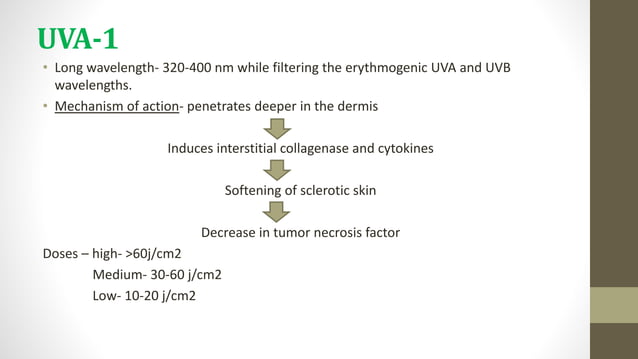 Phototherapy in Dermatology. | PPTX | Skin and Dermatology | Diseases ...
