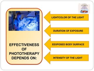 Phototherapy in neonatal jaundice | PPTX