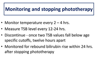 Phototherapy For Jaundice Mechanism