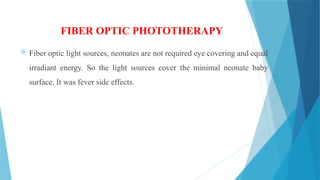phototherapy newborn baby in obstetrics and gynaecological nursing | PPTX