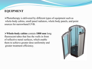 Phototherapy : connection with dermatology | PPTX