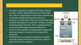 Phototransistor | PPTX