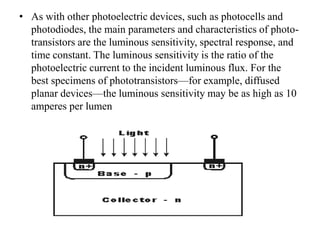 Photo transistors | PPTX