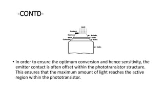 Phototransistors | PPTX