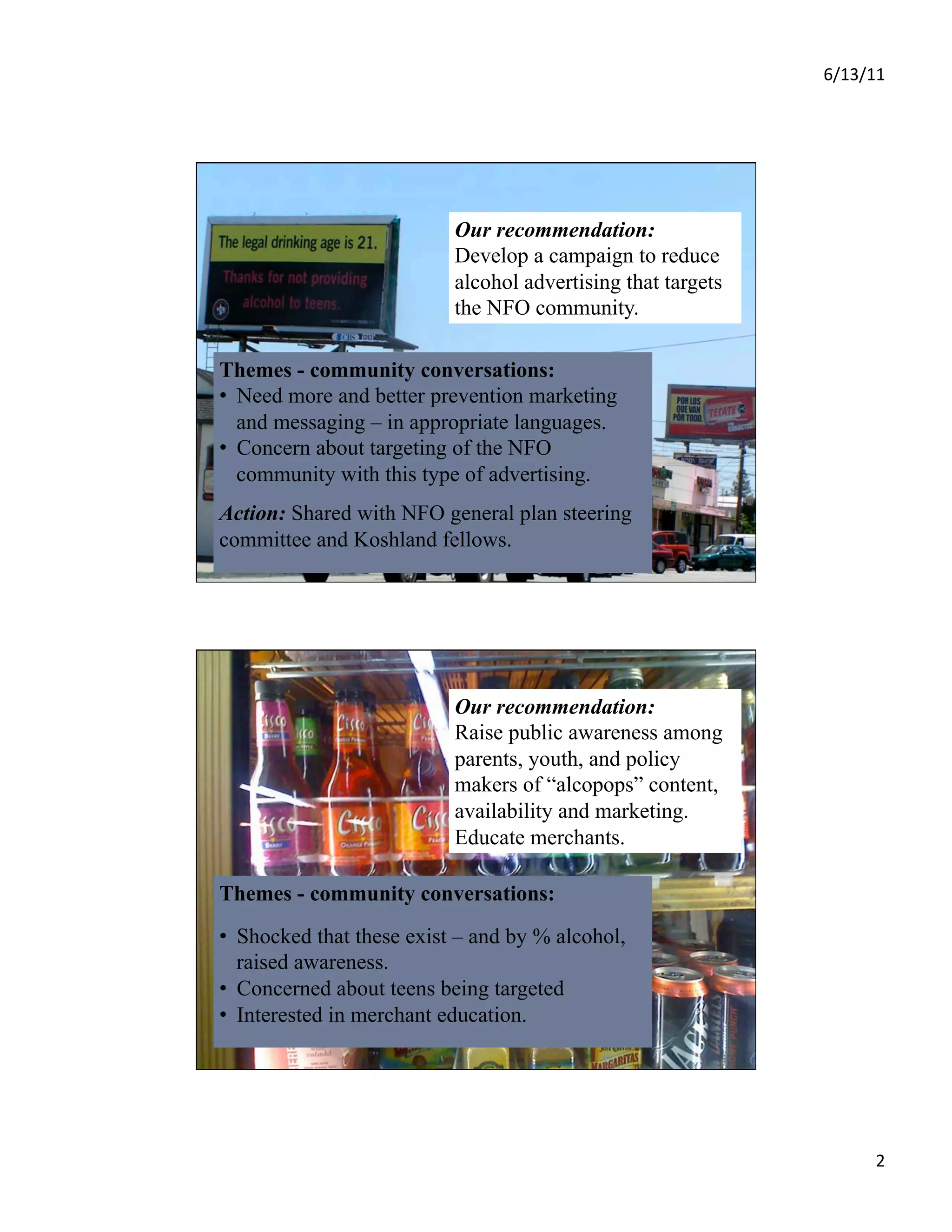 Photovoice Project Findings and Recommendations - Mentoring as ATOD ...