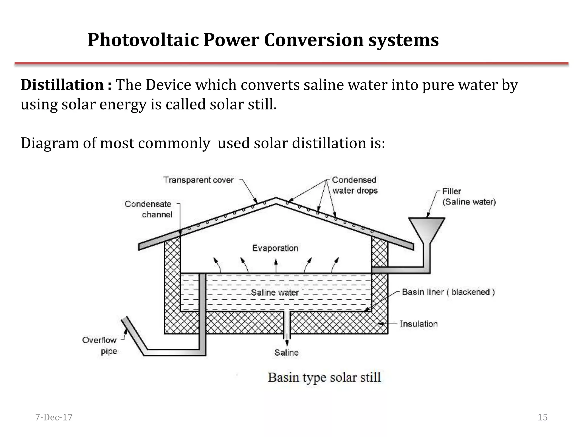 Photovoltaic Power Conversion systems | PPTX