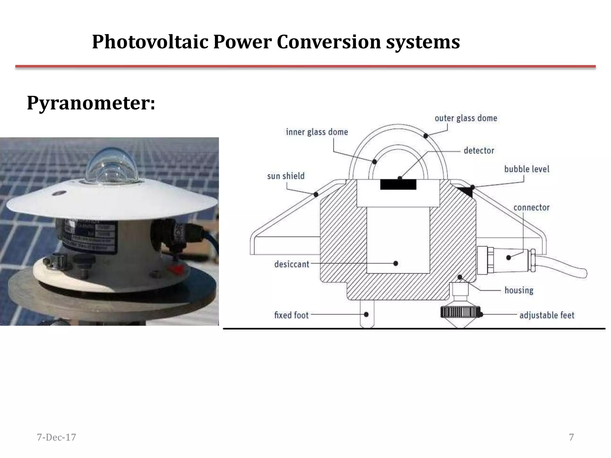 Photovoltaic Power Conversion systems | PPTX