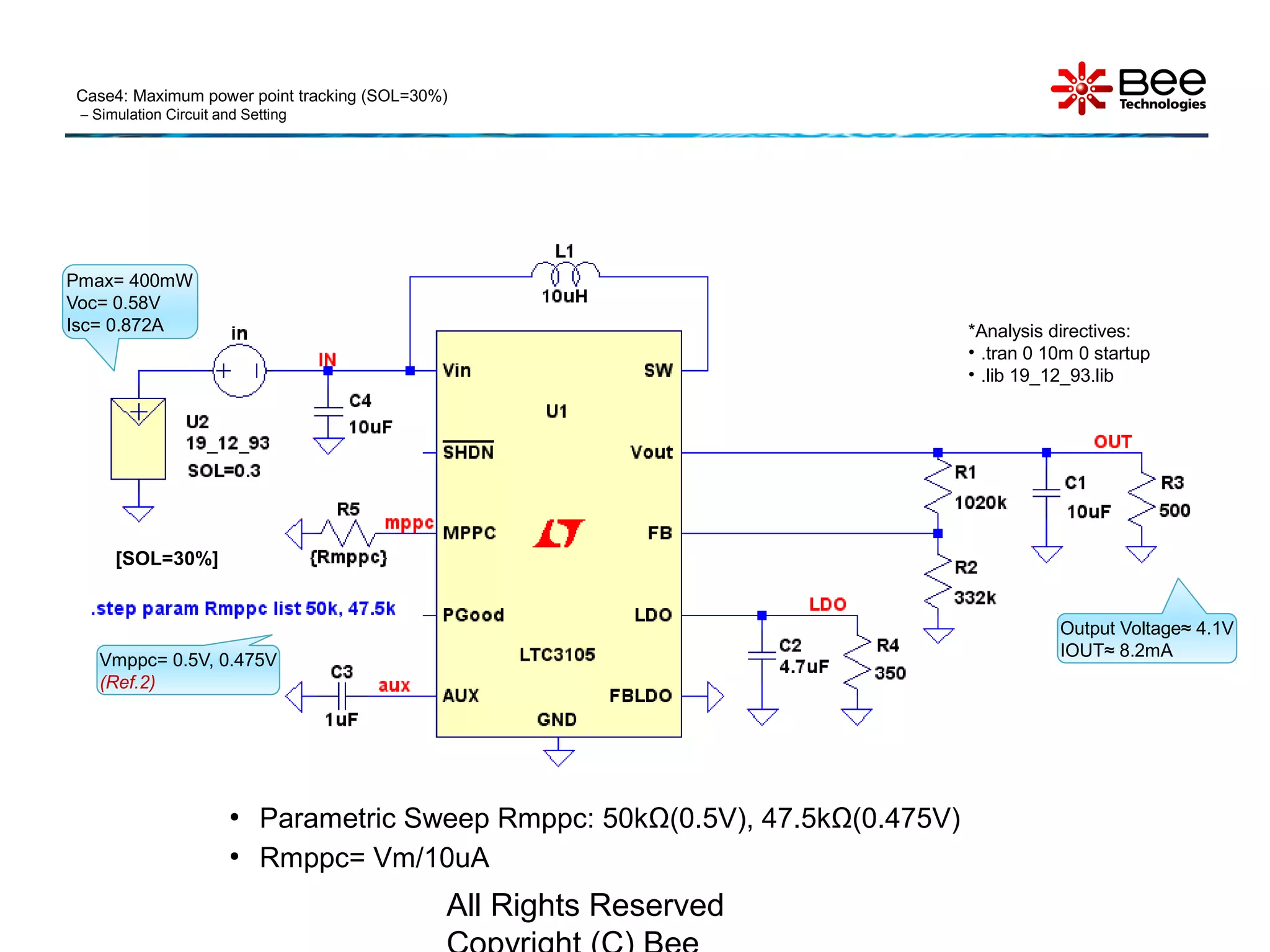 Circuit Simulation of LTC3105+Solar Cell(SPICE Model) Using LTspice | PPT