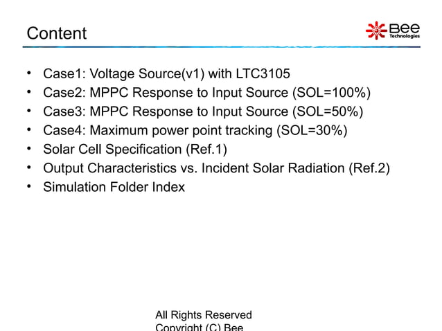 Circuit Simulation of LTC3105+Solar Cell(SPICE Model) Using LTspice ...