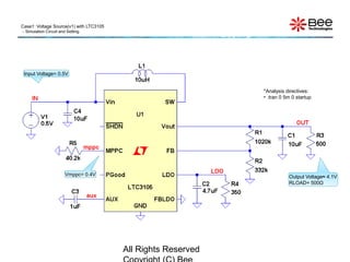 Circuit Simulation of LTC3105+Solar Cell(SPICE Model) Using LTspice | PPT