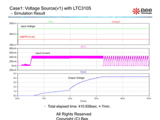 Circuit Simulation of LTC3105+Solar Cell(SPICE Model) Using LTspice | PPT