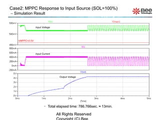 Circuit Simulation of LTC3105+Solar Cell(SPICE Model) Using LTspice | PPT