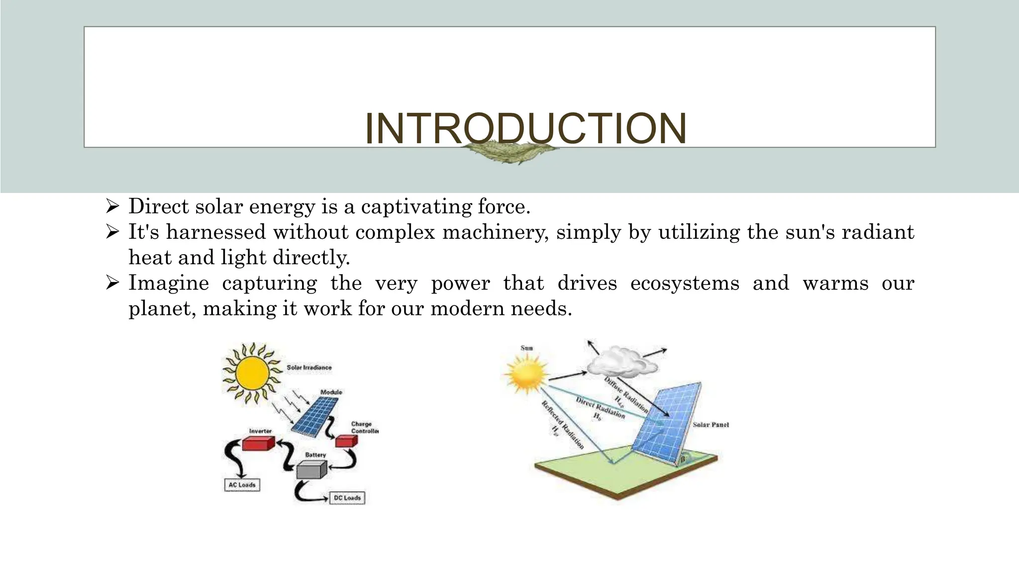 solar photovoltaic source of energy resources | PPTX