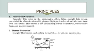 solar photovoltaic source of energy resources | PPTX