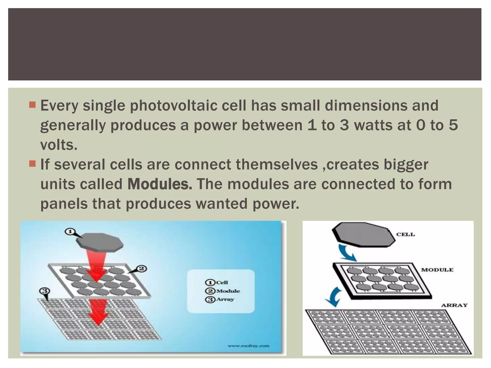 Photovoltaic (PV) LED Lightning system | PPTX