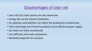 Photovoltaics cell | PPTX