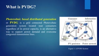 Photo voltaic system in power system | PPT
