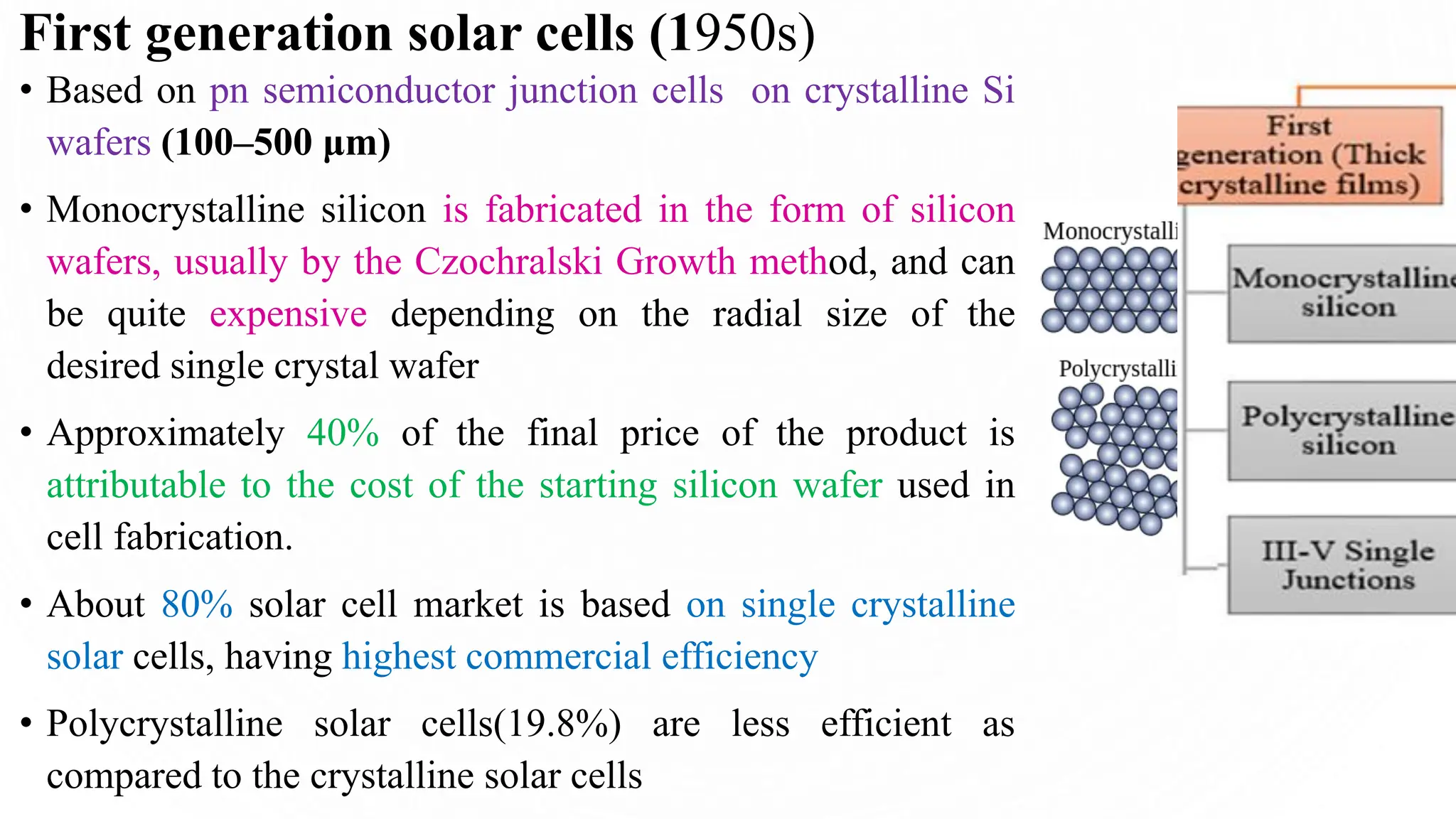 Photovoltic- First Generation.PDF SOLAR CELLS | PDF