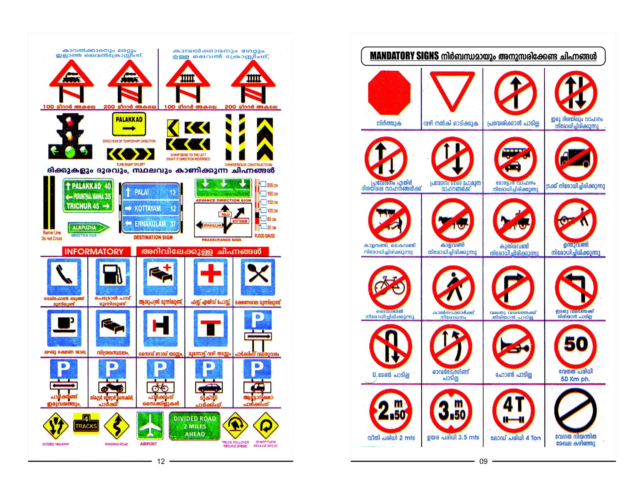 Driving Licence Learners Test Exam Learning book Malayalam by NDA.pdf