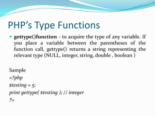Php-Continuation | PPT