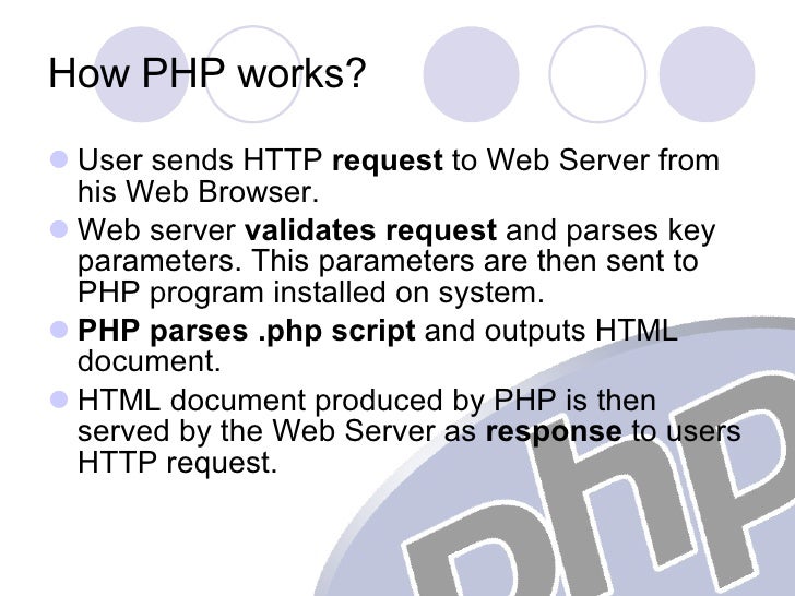 PHP: Hypertext Preprocessor Introduction